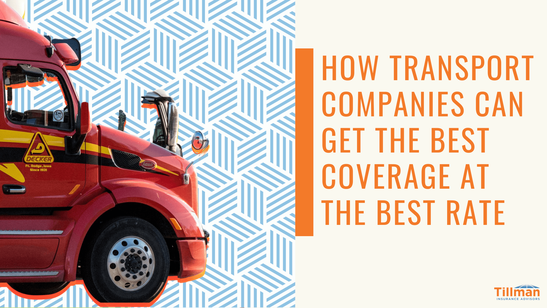 How Transport Companies Can Get The Best Coverage at the Best Rate ...